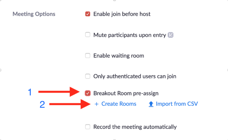 Setting up Zoom Breakout Rooms in Advance – DU Ed-Tech Knowledge Base