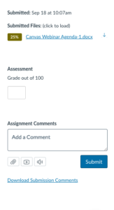 How to use SpeedGrader in Canvas – DU Ed-Tech Knowledge Base