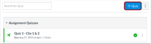 How to create a quiz using Canvas “New Quizzes” – DU Ed-Tech Knowledge Base