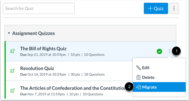 How to migrate a “Classic Quiz” to “New Quizzes” in Canvas – DU Ed-Tech ...