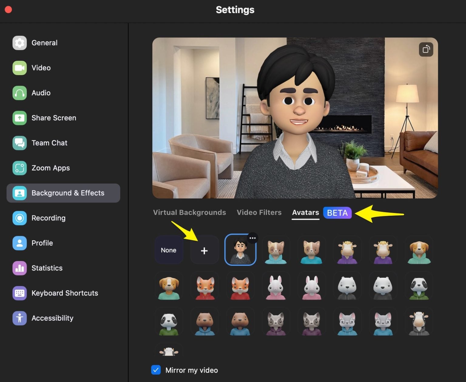 Zoom – Ways to use avatars in your class – DU Ed-Tech Knowledge Base