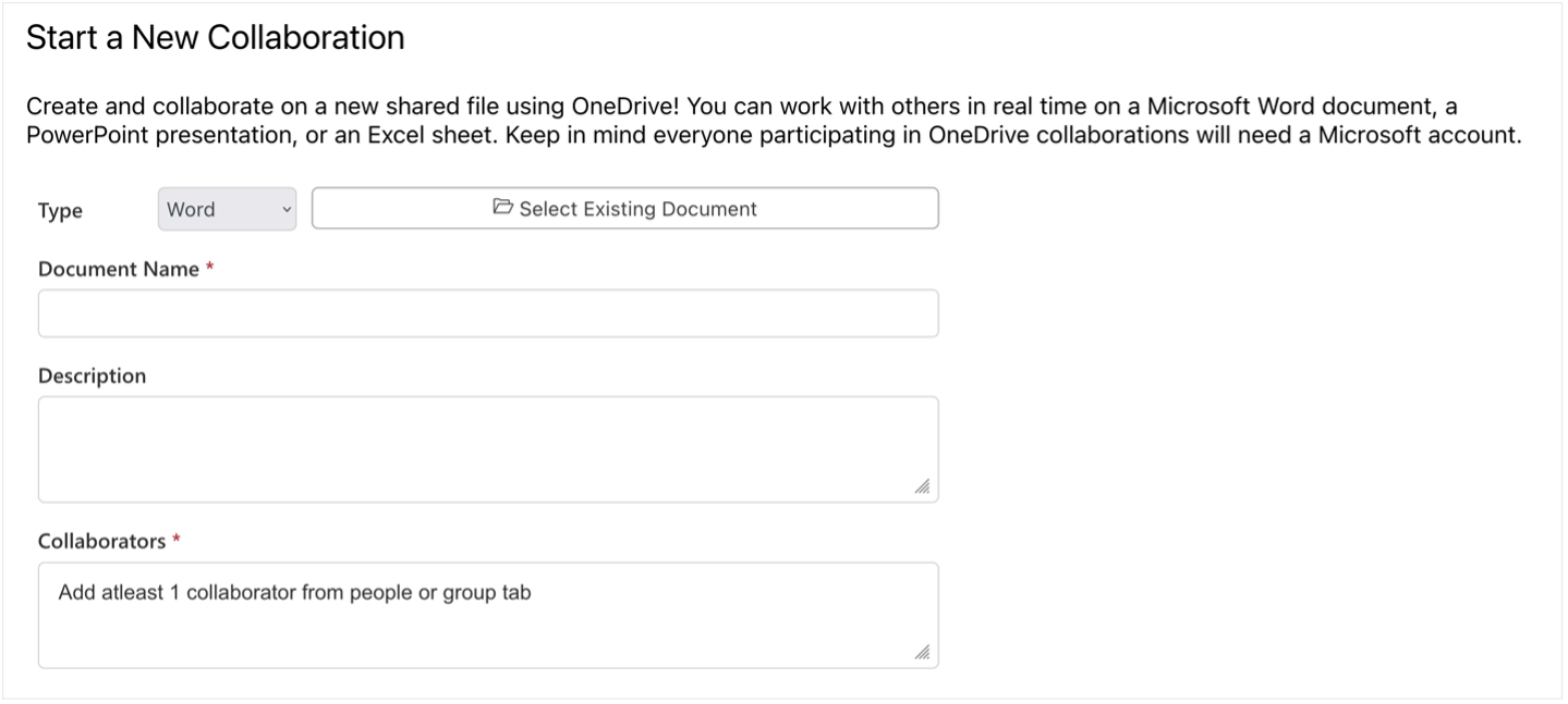 OneDrive Collaborations in Canvas – DU Ed-Tech Knowledge Base