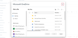 Using Canvas’s Rich Content Editor (RCE) to Embed Files from Microsoft OneDrive – DU Ed-Tech ...